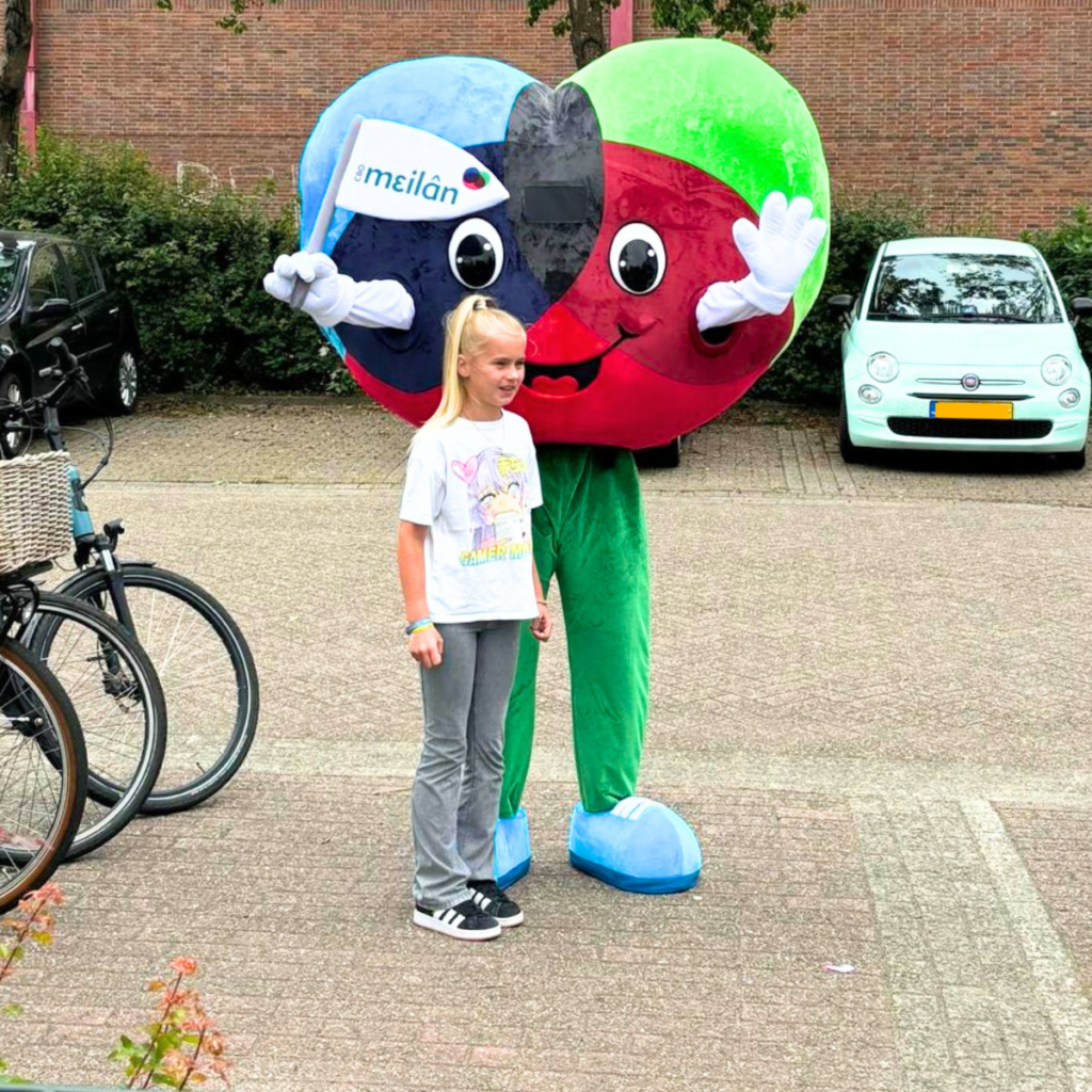 CBO Meilân introduceert Meila de mascotte - CBO Meilân